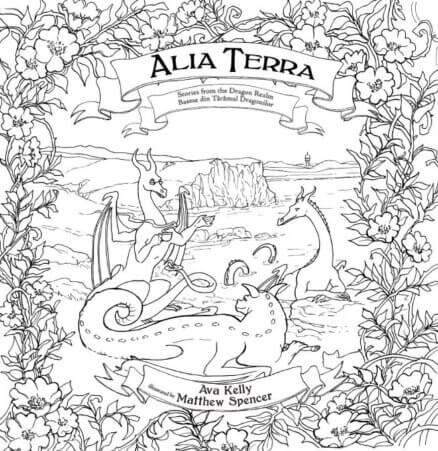Alia Terra Coloring Pages - Atthis Arts Indie Publishing
